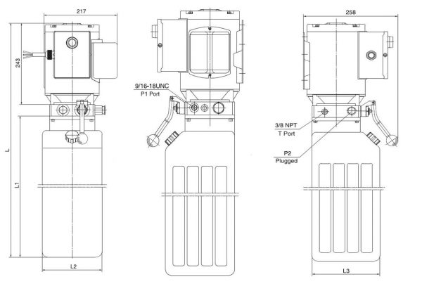 Car Lift Power Unit | Jade Crown Hydraulic